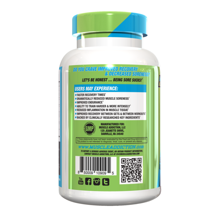 Recovery Fix - 3 Bottle Combo - Muscle Addiction